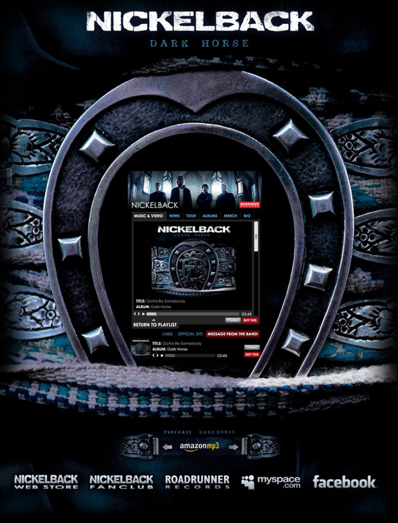 Nickelback "Dark Horse" Layout - Torry Courte